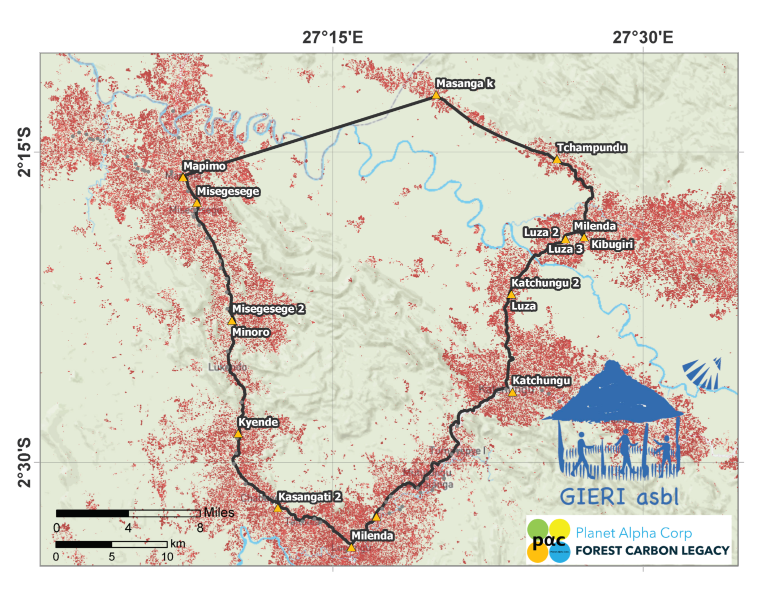 Shabunda Region: Democratic Republic of Congo, Africa - Planet Alpha ...